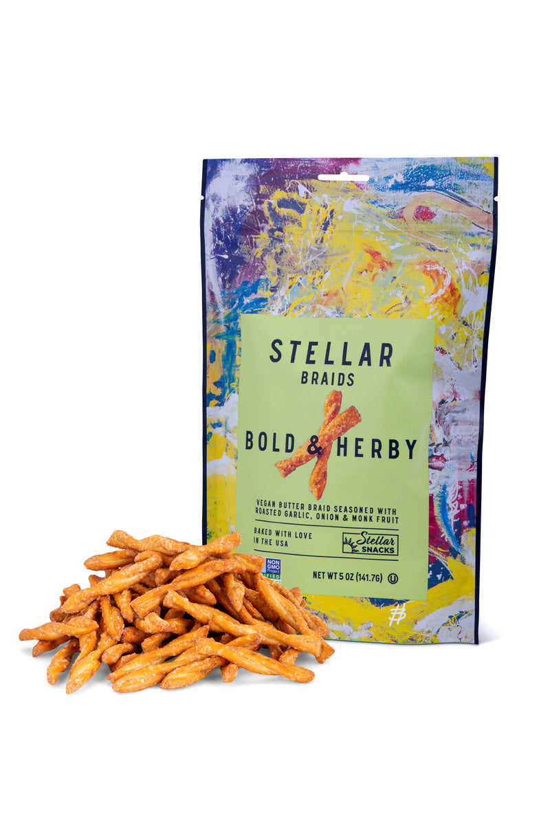 Stellar Pretzel Braids - Bold & Herby - 5oz – BLEVIOR